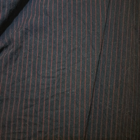 Apt. 9 | Shirts | Pin Striped Black And Red Button Down Shirt | Poshmark